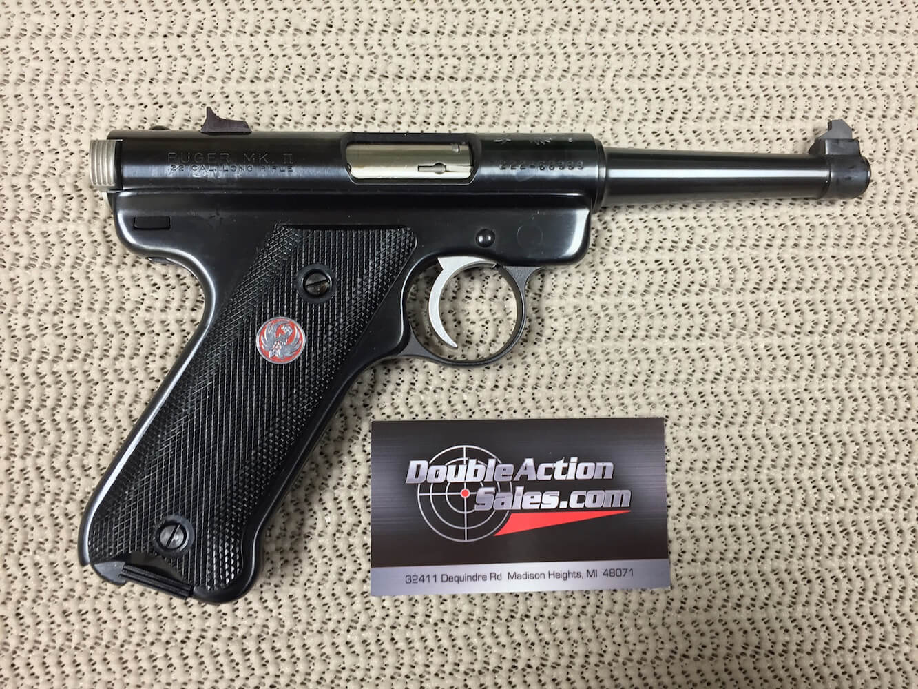 Ruger MK450 50th Anniversary 22LR (Used) - Double Action Indoor ...