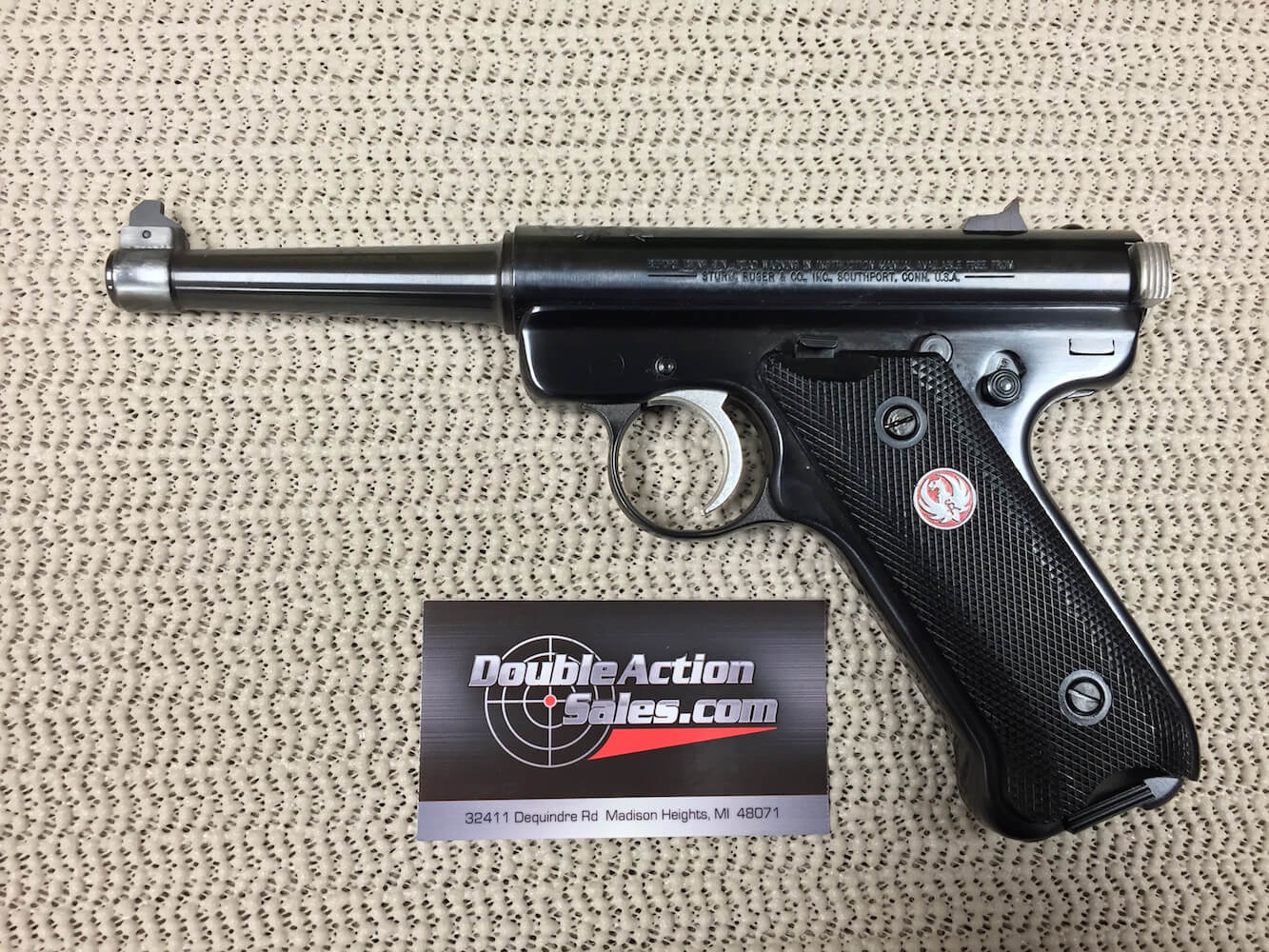 Ruger MK450 50th Anniversary 22LR (Used) - Double Action Indoor ...