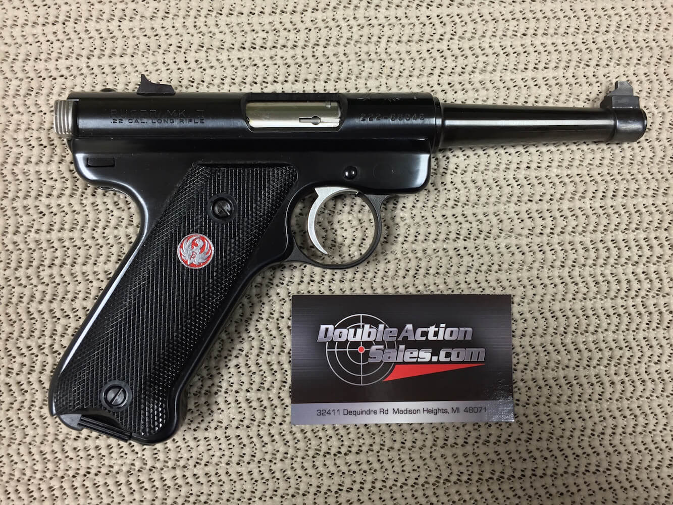 Ruger MK450 50th Anniversary 22LR (Used) - Double Action Indoor ...